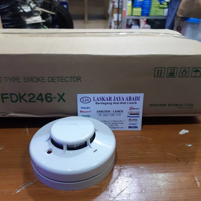 Jual Smoke Detector Noh Fdk246-X Photoelectric Spot Fdk 246 -X | Shopee ...