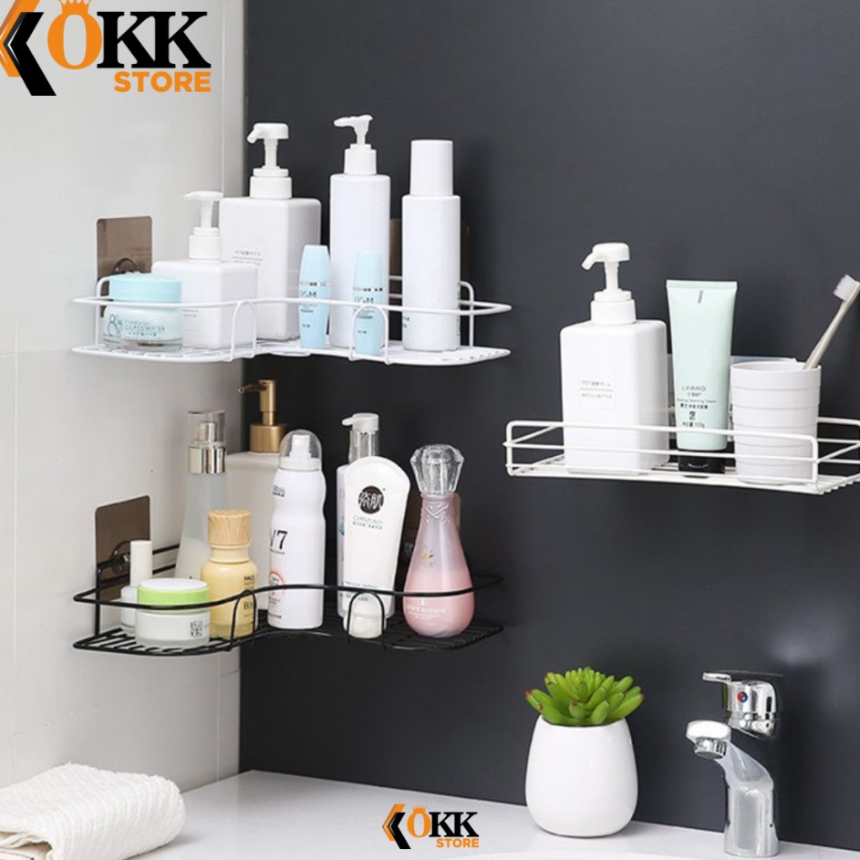 Jual PWNT5222 【MEGA SALE】 Rak Sudut Kamar Mandi Tempel Dinding Keramik ...