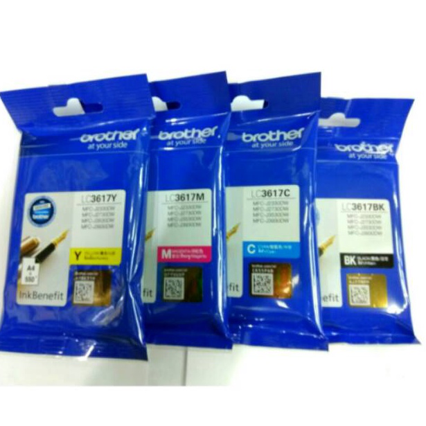 Jual HARGA BERSAHABAT Tinta Brother LC3617 LC3619 Original MFC J3530 ...