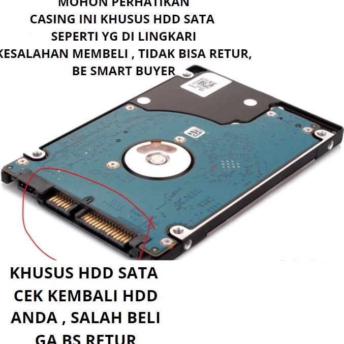 Jual SPECIAL PRICE Casing HDD Hardisk 2.5 Inch Sata External Case USB 2.0 casing Hardisk Laptop ...