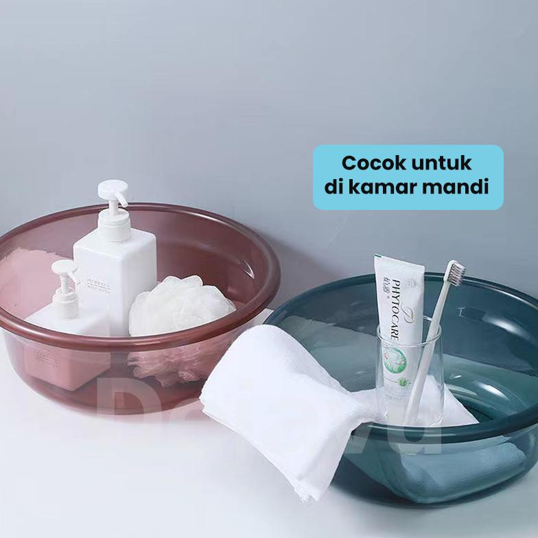 Jual Termurah Dejavu Baskom Plastik Transparan Tempat Sayur Buah Wash ...
