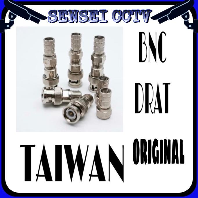 Jual BNC DRAT TAIWAN ORIGINAL / 1 PACK ISI 100 LENGKAP BNC DAN DRAT | Shopee Indonesia