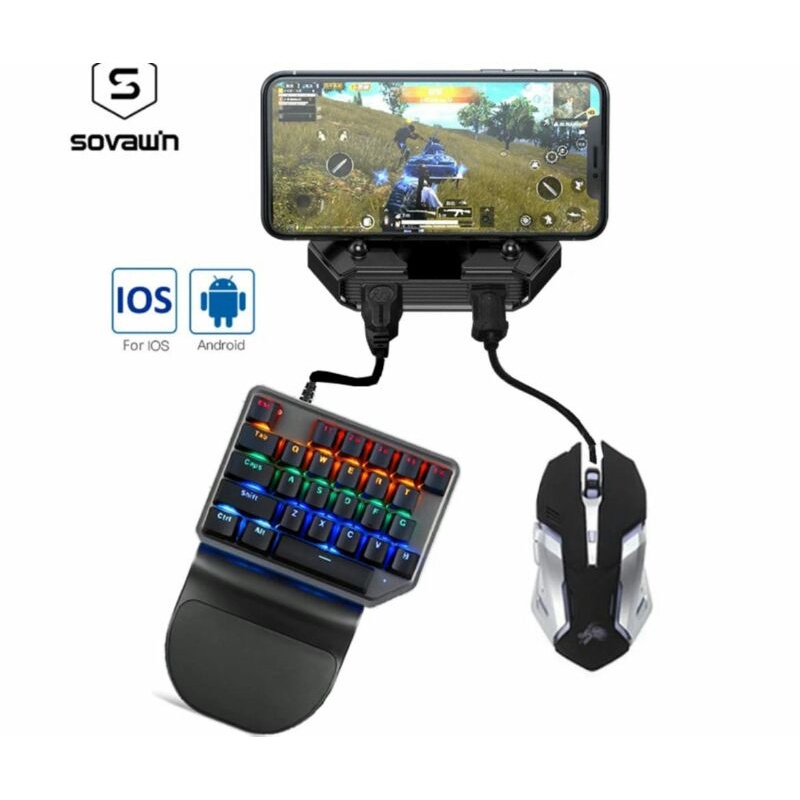 Jual Keyboard Gang Satu Tangan Ni Ultra Slim Pc Gamer Android Ios ...