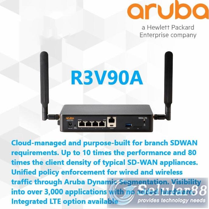 Jual Hpe Aruba R3V90A 9004 (Rw) Lte Branch Gateway Wlan Lan Sd-Wan ...