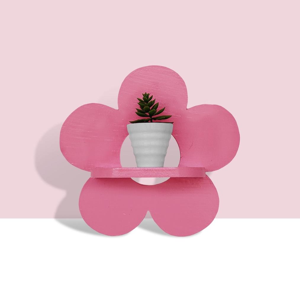 Jual Prima Shabby Craft Rak Dinding Ambalan Bunga Flower Korean ...