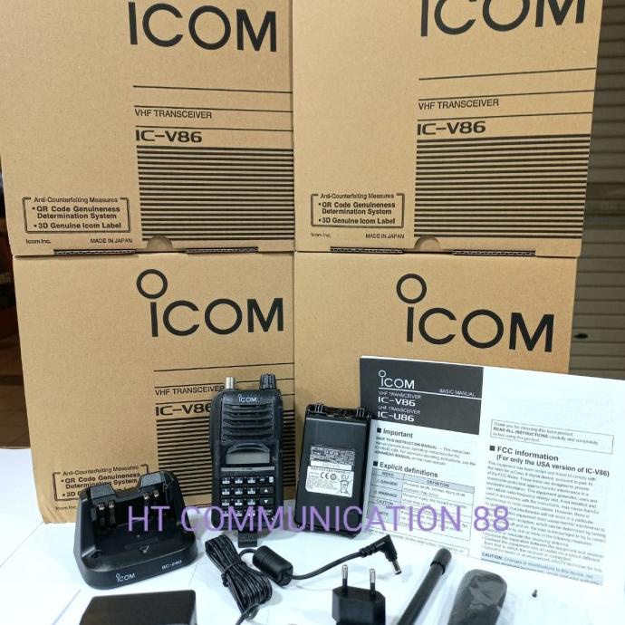 Jual HT icom v86 original | Shopee Indonesia