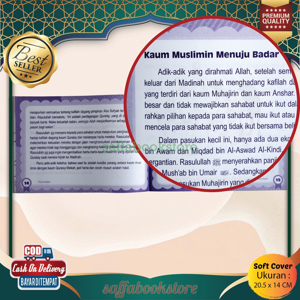 Jual Anak Islam Suka Membaca Seri Peperangan Di Zaman Nabi Perang Uhud ...