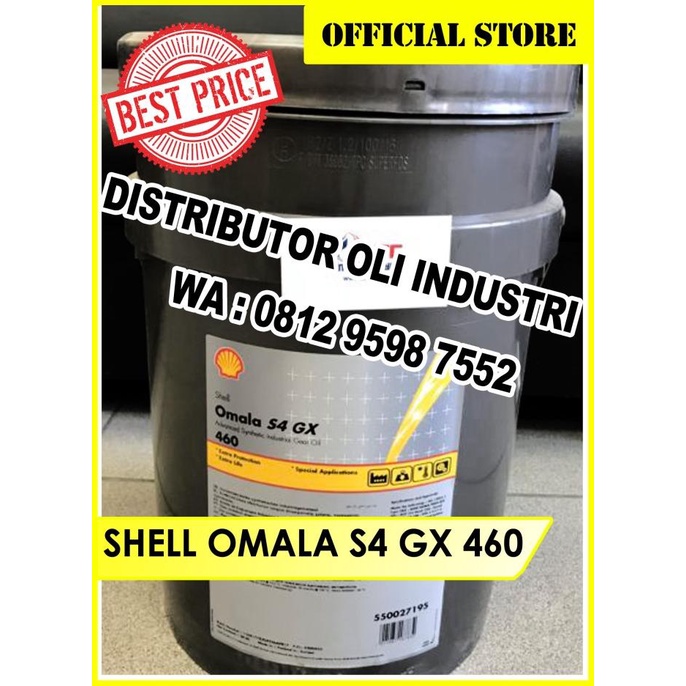 Jual Jual! Shell Omala S4 Gx / Gxv 460 ( Ready Stock - 20 Liter ) | Shopee Indonesia