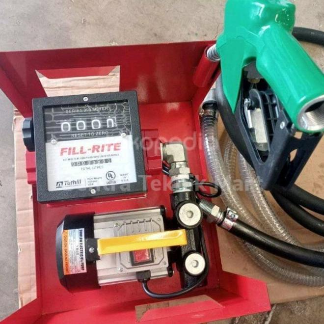 Jual Pompa Transfer Bbm Solar Fill Rite Flow Meter Lengkap Tinggal ...