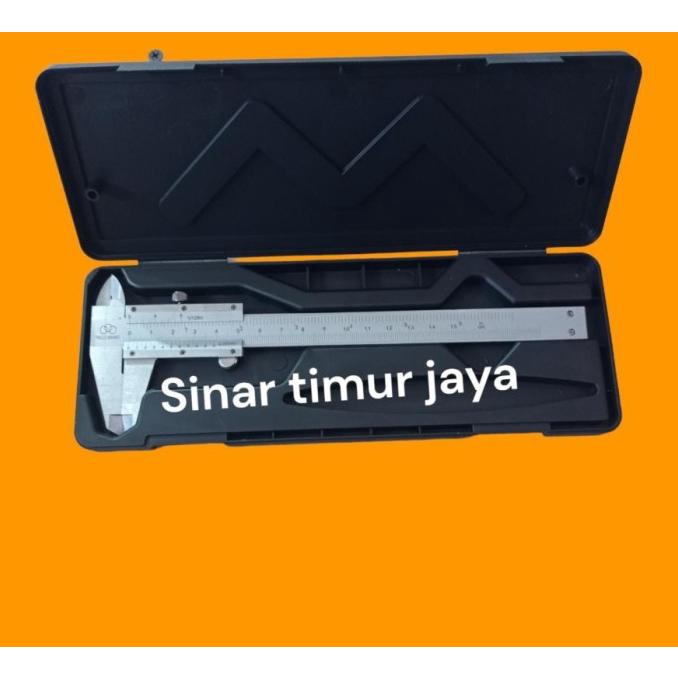 Jual JANGKA SORONG MANUAL / VERNIER CALIPER / SIGMAT BESI MANUAL 6 INCH | Shopee Indonesia