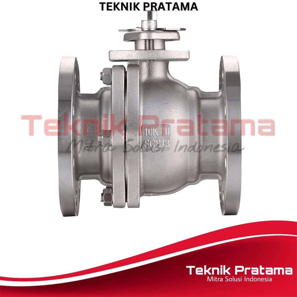 Jual Stop Kran Ball Valve Stainless Steel 304 Type Flange JIS 10K 4" Inch | Shopee Indonesia