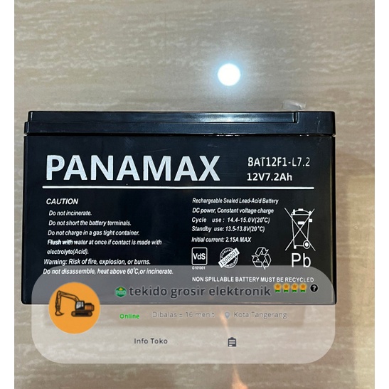 Jual Aki UPS SMT Power 12V 7.2AH Baterai UPS Battery Aki Kering Batere 12V | Shopee Indonesia