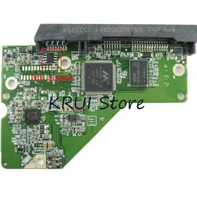 Jual HDD PCB/LOGIC BOARD /BOARD NUMBER:2060-771824-005 REV A | Shopee ...