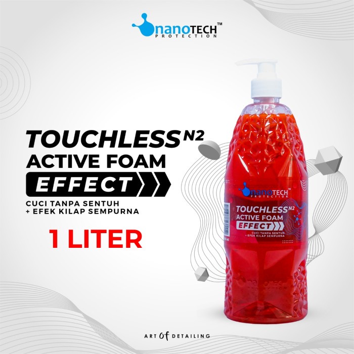 Jual Touchless Active Foam Effect 1L - Nanotech Shampoo Cuci Tanpa Sentuh | Shopee Indonesia