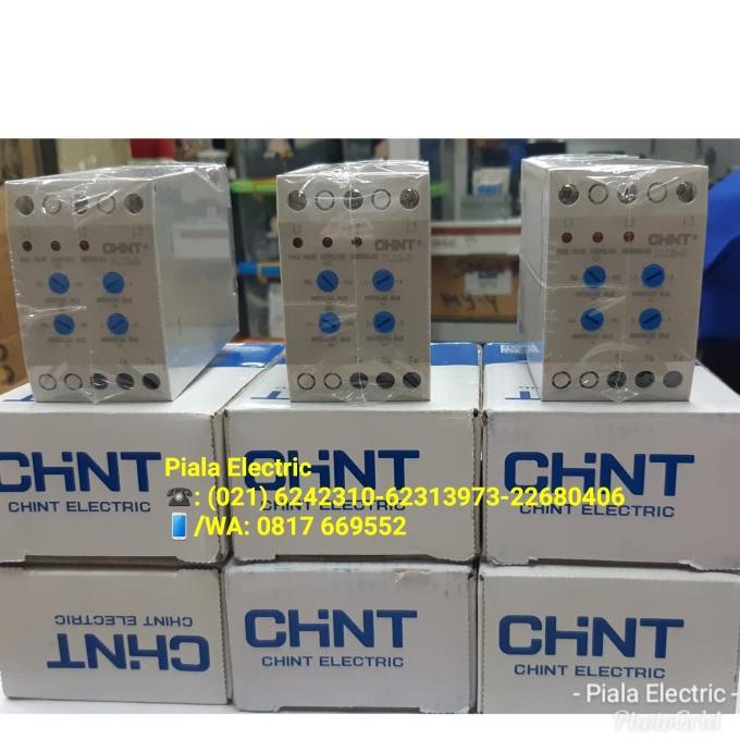 Jual Phase Failure and Phase Sequence Protective Relay XJ3-D Chint ...