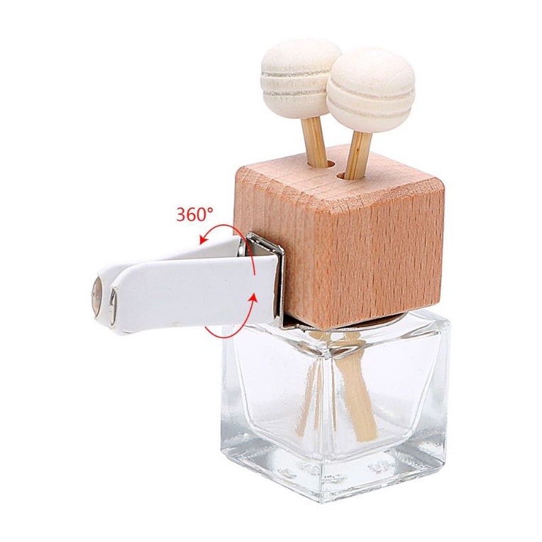 Jual Botol parfume mobil jepit / Reed diffuser for car 8ml polos tanpa ...