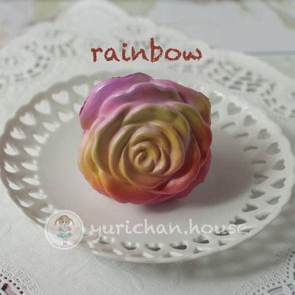 Jual Squishy Baby Rose Rainbow By Swan | Shopee Indonesia