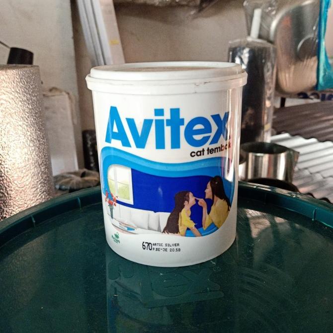 Jual favorit] Cat tembok Avitex 700 Azure Blue kemasan 1 kg ( Biru Tua ...