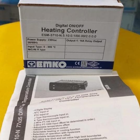 Jual Temperature controller ESM 3710-N type k emko | Shopee Indonesia