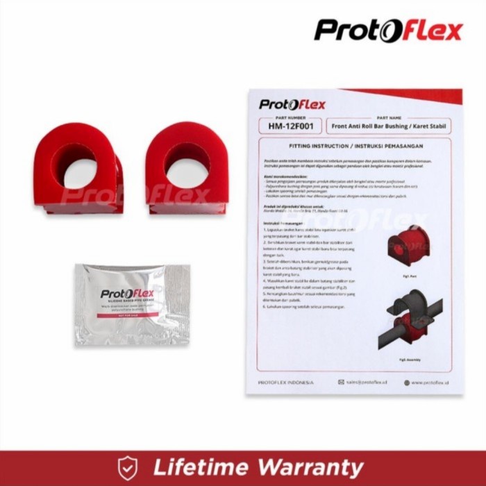 Jual New Protoflex Original Bushing Karet Stabil Depan Honda Mobilio ...