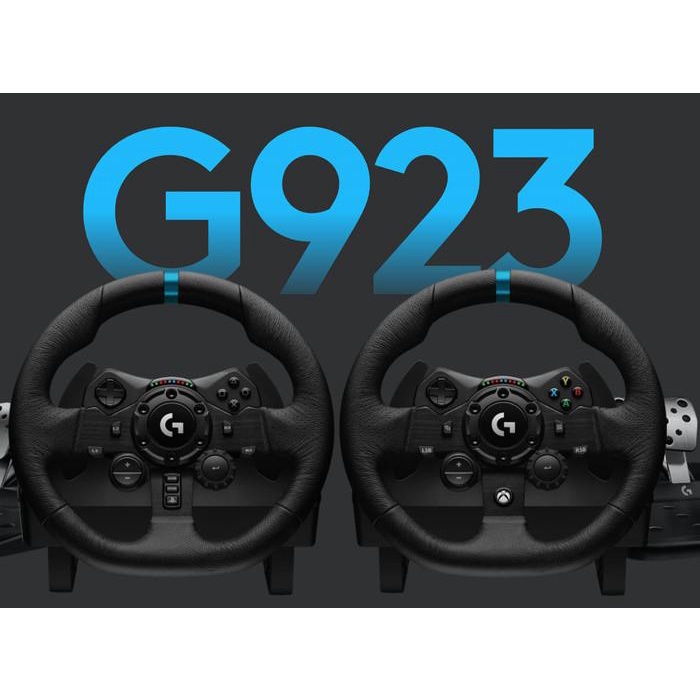 Jual Logitech G923 Trueforce Sim Racing Wheel With Shifter | Shopee ...