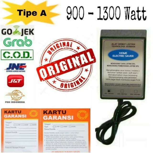 Jual Alat Penghemat Listrik Rumah 900 - 1300VA Home Electric Saver ...