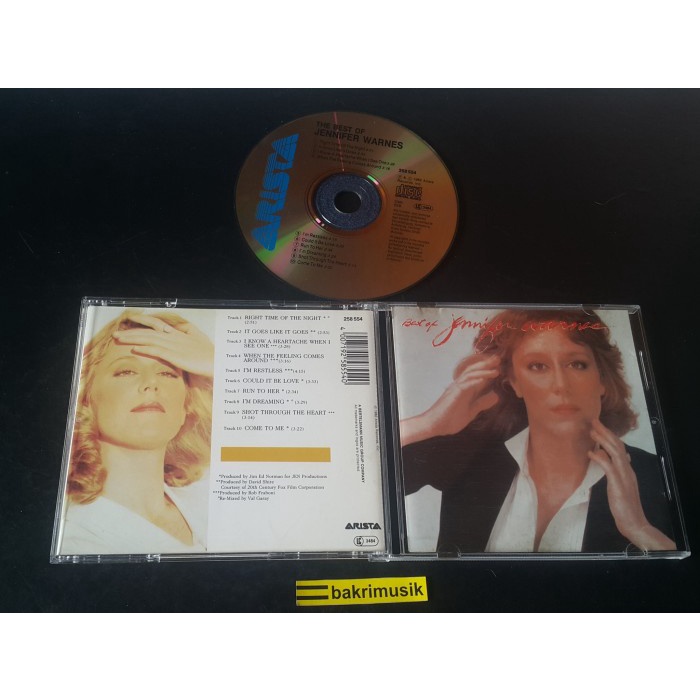 Jual CD - Jennifer Warnes – Best Of Jennifer Warnes - Import Europe ...