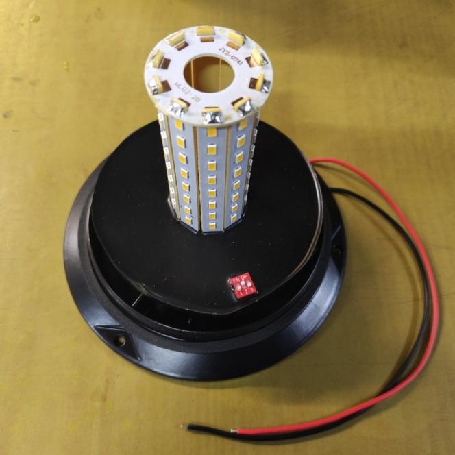 Jual Lampu Rotary Warning Flash Light Dc 12V 24V | Shopee Indonesia