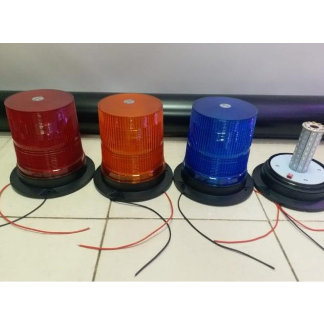 Jual Lampu Rotary Warning Light Rotari Blitz Flash 16 Cm 3 Mode 12-24 ...