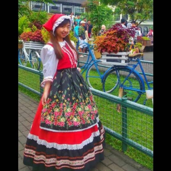 Jual XZHX0990 PALING AMPUH>>> baju adat Belanda/ kostum Belanda ...