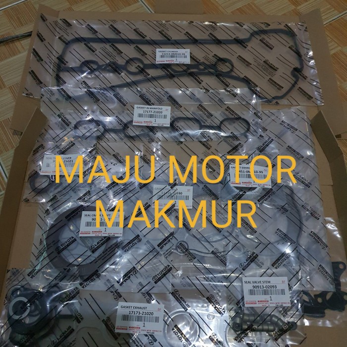 Jual New Packing Set Toyota Vios Yaris Gen 1 2 3 Bahan Grafit Kode ...
