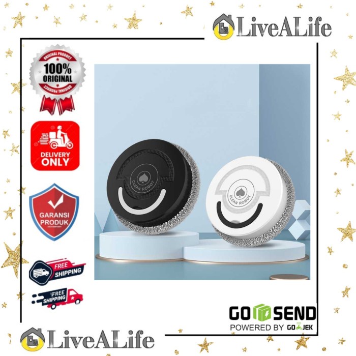 Jual Danil Clean Robot Alat Pel Sapu Otomatis | Shopee Indonesia