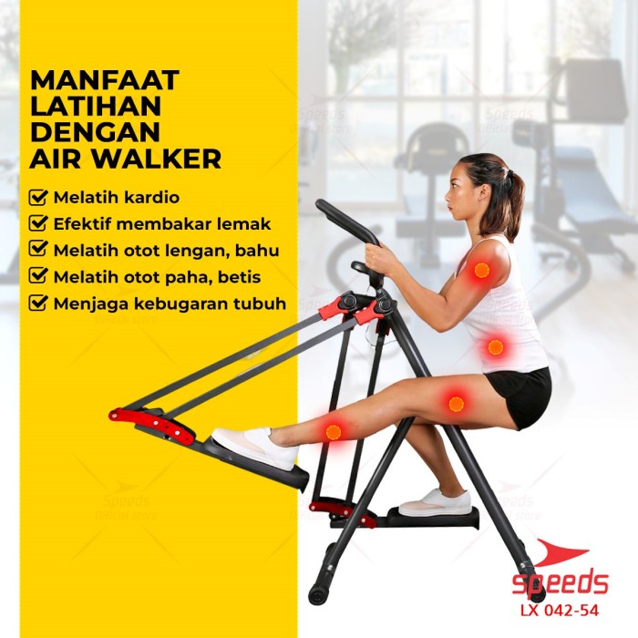 Jual Speeds Sport Air Walker Alat Olahraga Fitness Ayun Kaki Gym 042-54 ...