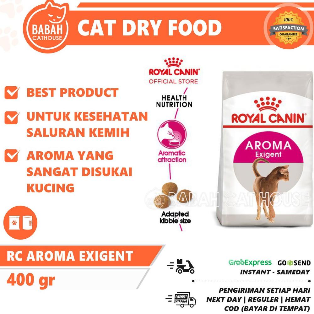 Jual RC AROMA EXIGENT 400gr Cat Dry Food Royal Canin Feline Health ...