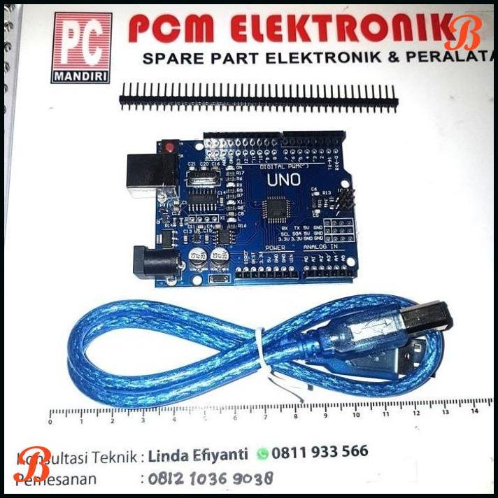 Jual ARDUINO UNO R3 ATMEGA328P SMD [PCME] | Shopee Indonesia
