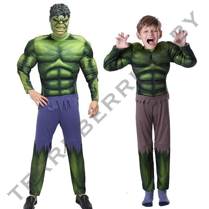 Jual Kostum Cosplay Hulk Superavengers Dewasa Hulk Costume Original ...