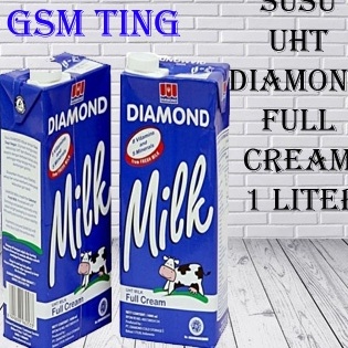 Jual Serba Murah Susu UHT Diamond Full Cream Plain 1 Liter | Shopee Indonesia