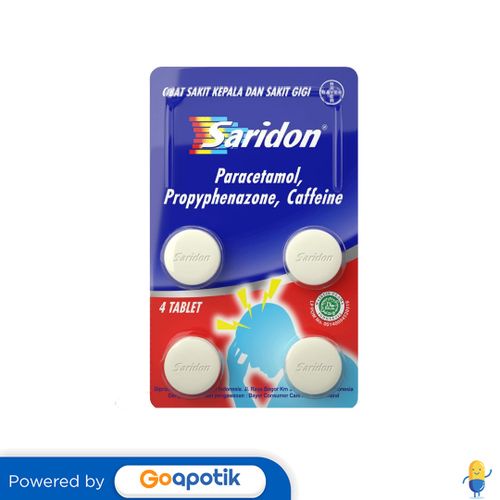 Jual SARIDON STRIP 4 TABLET | Shopee Indonesia