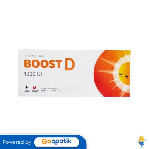Jual BOOST D BOX 30 TABLET | Shopee Indonesia