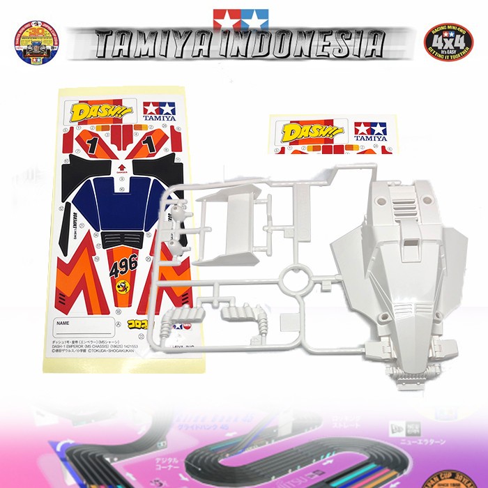 Jual TAMIYA 18625 BODY DASH 1 EMPEROR SET | Shopee Indonesia