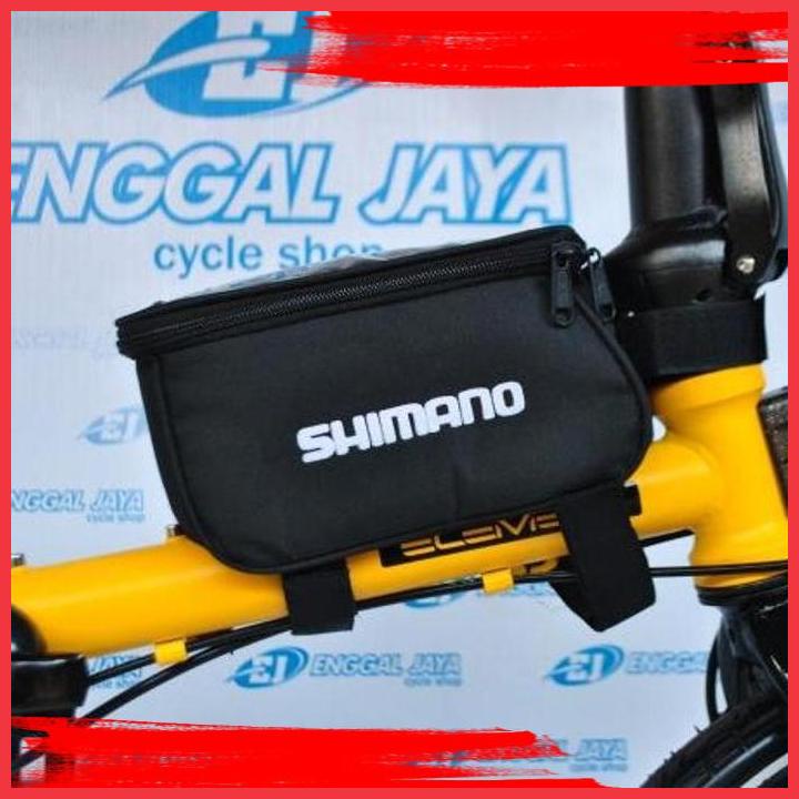 Jual (EJC) TAS KERANGKA TAS FRAME SEPEDA SHIMANO - TAS HP SEPEDA - BAG ...