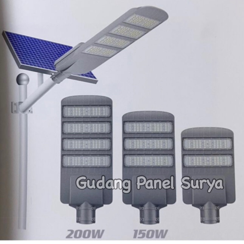 Jual Lampu Jalan PJU Two In One 2IN1 150W Lampu jalan pju 2in1 150watt ...