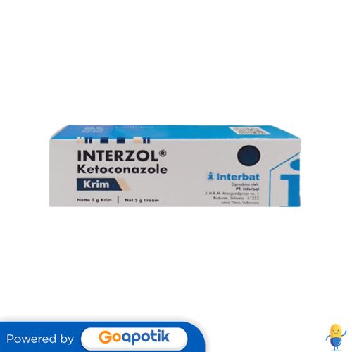 Jual INTERZOL KRIM 5 GRAM | Shopee Indonesia