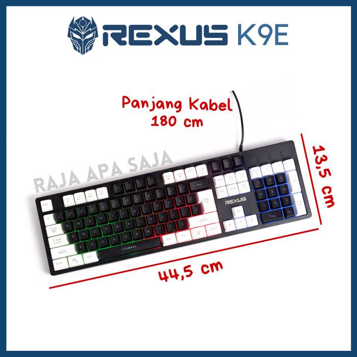 Jual Keyboard Gaming Rexus Rgb Keybord Kibord Laptop Pc Komputer ...