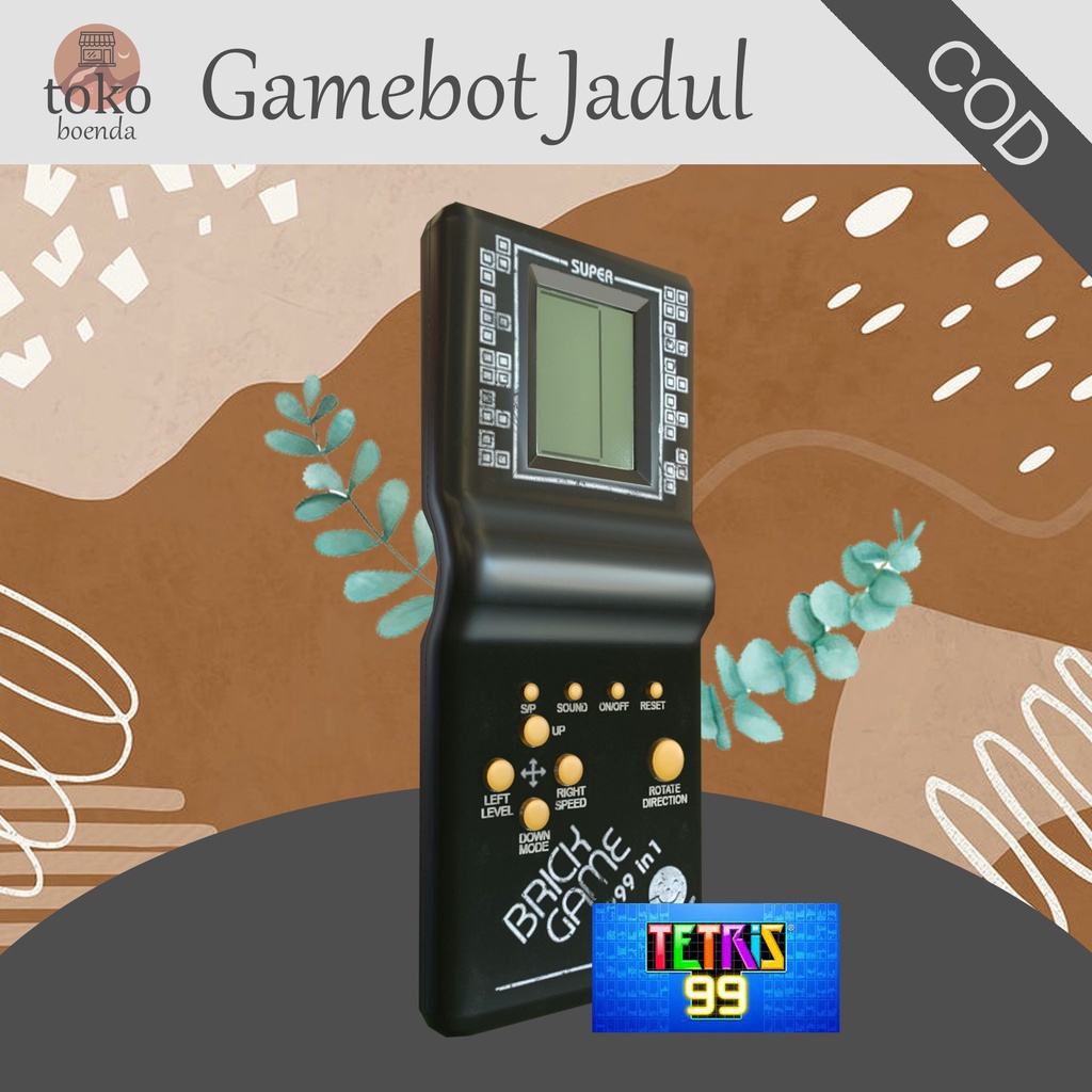 Jual MURAH_MERIAH Gamebot Jadul Brick Game Tetris Game Bot Retro ...
