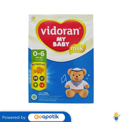 Jual VIDORAN MY BABY NUTRIPLEX USIA 0-6 BULAN 350 GRAM DUS | Shopee ...