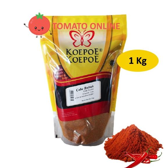 Jual Koepoe Kupu / Cabe bubuk POUCH HALAL / 1 Kg 1kg 1000gr 1000 gr ...
