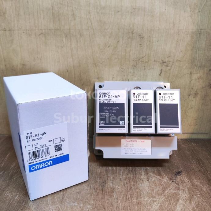 Jual Baru !!! Omron 61F-G1-Ap 110/220V Water Level Control/Floatless ...