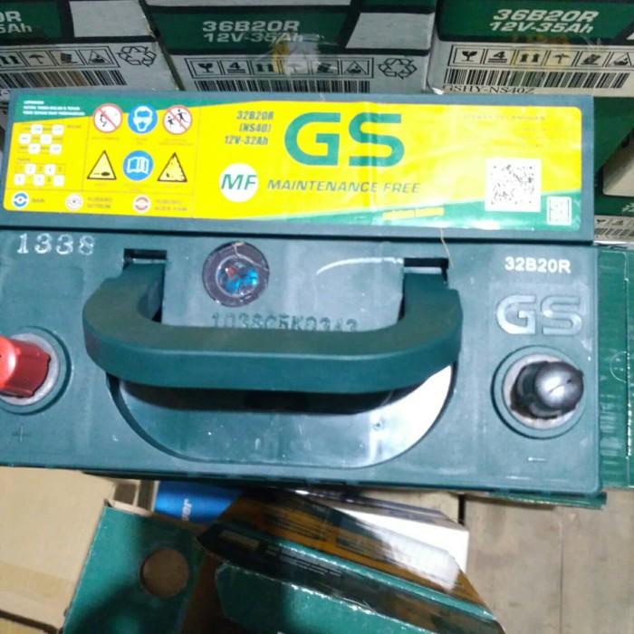 Jual Aki Mobil / Battery Gs Astra Type Gs Mf 32B20R / Ns40 12V 32Ah ...