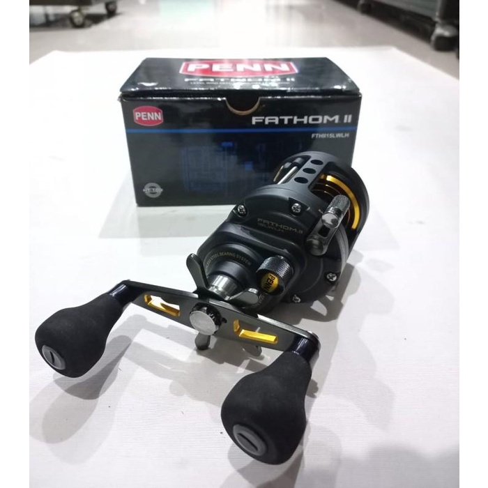 Jual SPECIAL Reel overhead PENN Fathom II LWLH (Handle Kiri) | Shopee ...